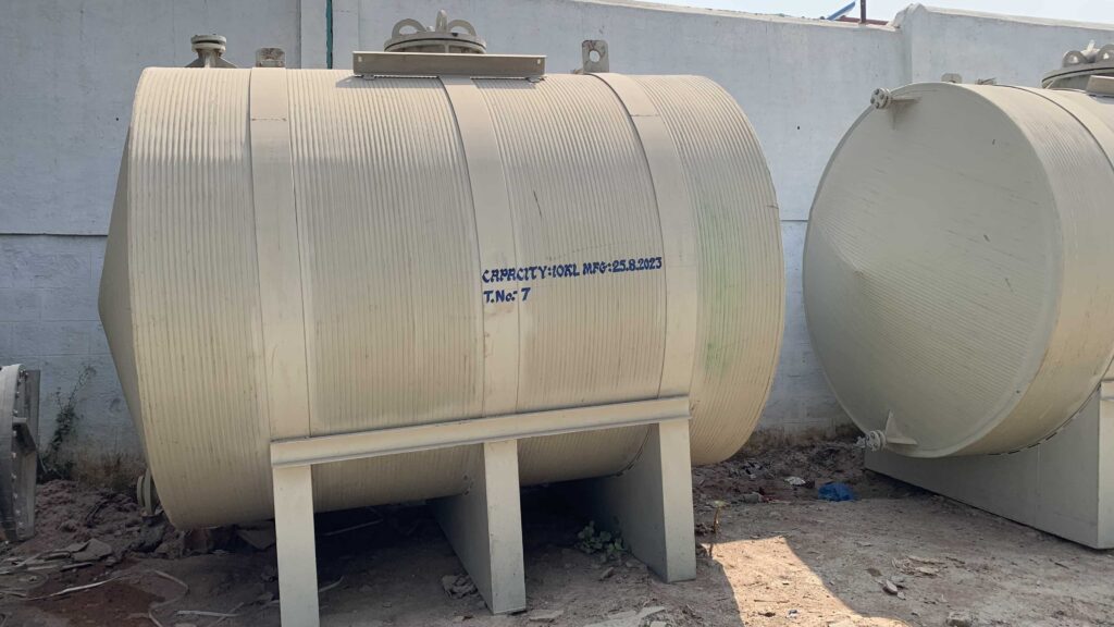 PP FRP Storage Tanks – Dudhani Poly